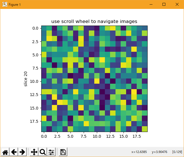 Matplotlib Pylab Examples Examples 06 Image Slices Viewer