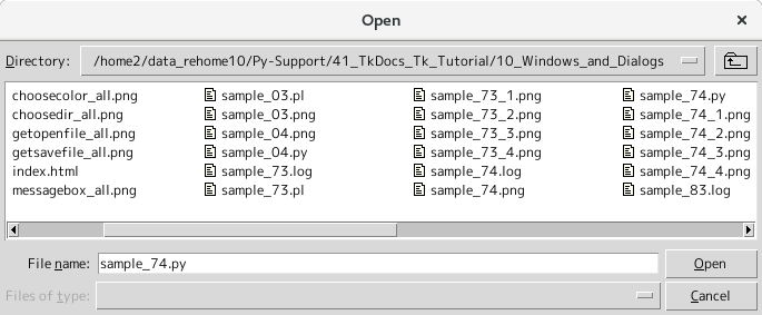 TkDocs_Tk Windows and Dialogs